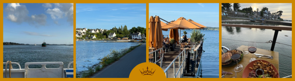 Restaurant Golfe du Morbihan vue sur mer | Chez Charlemagne